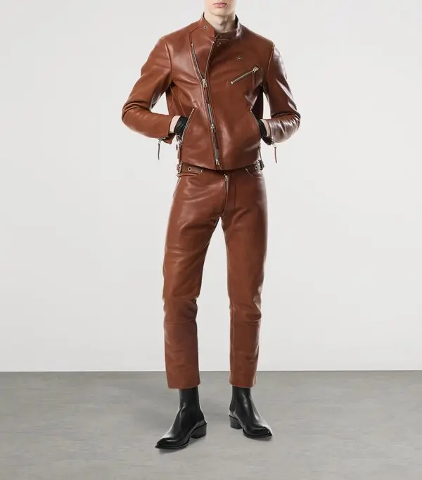 TOM FORD Leather Biker Jacket