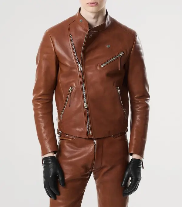 TOM FORD Leather Biker Jacket