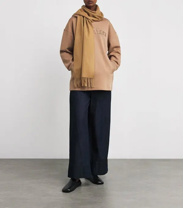 Max Mara Cashmere Scarf - Beige