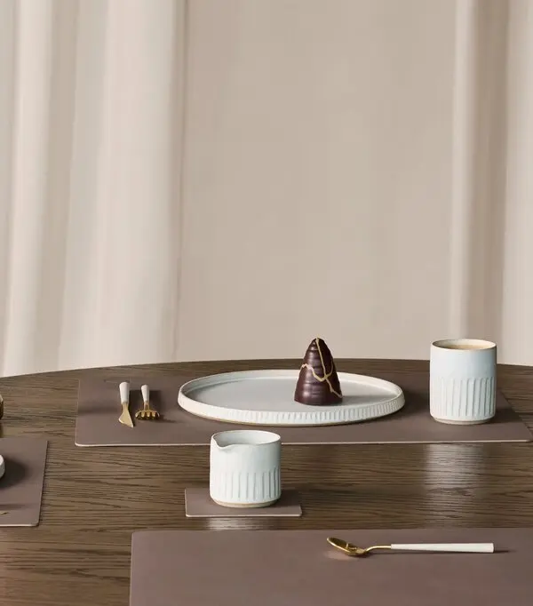 LIND DNA Square Nupo Coasters - Brown