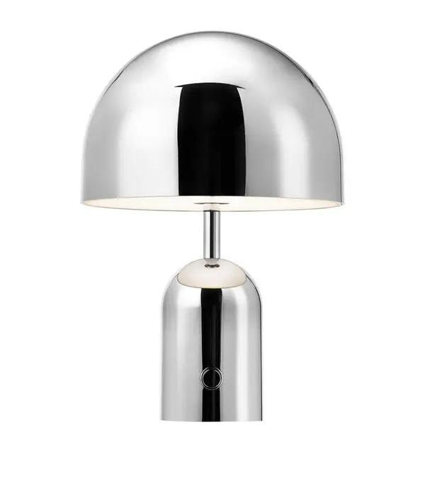 TOM DIXON Portable Bell Table Lamp - Silver