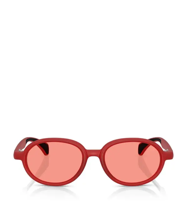 Moncler Injected Caprice Me8006 Sunglasses - Red