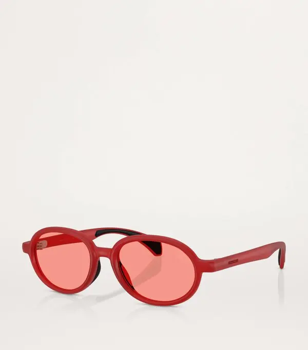 Moncler Injected Caprice Me8006 Sunglasses - Red