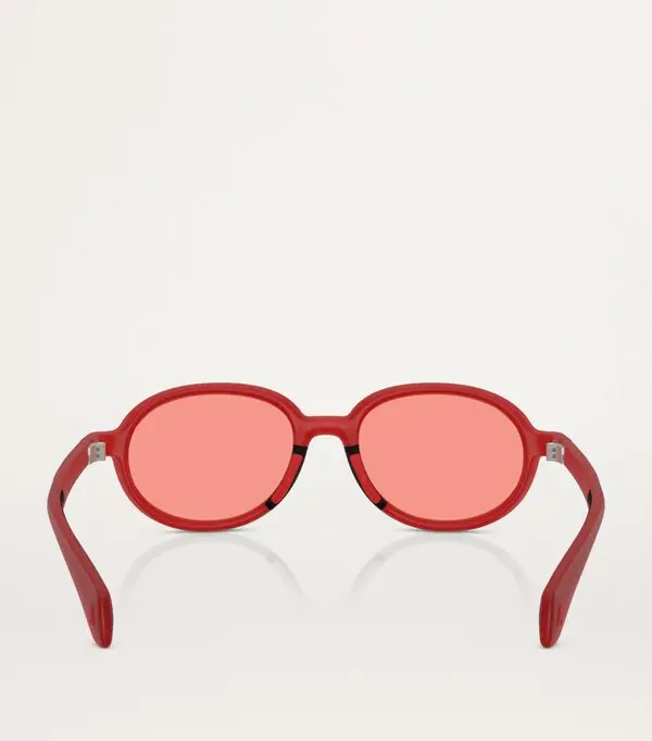 Moncler Injected Caprice Me8006 Sunglasses - Red