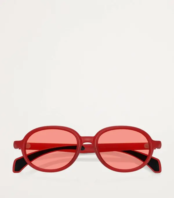 Moncler Injected Caprice Me8006 Sunglasses - Red