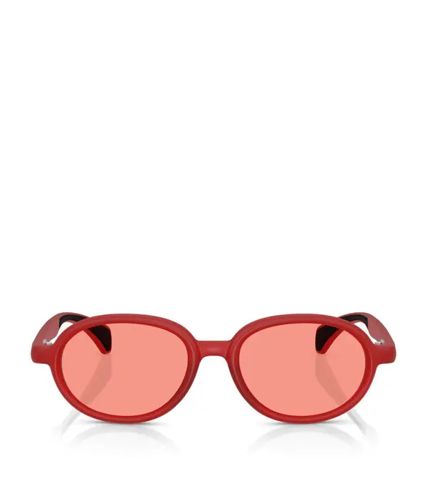 Moncler Injected Caprice Me8006 Sunglasses - Red