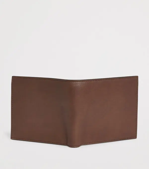 Thom Browne Leather Bifold Wallet - Brown