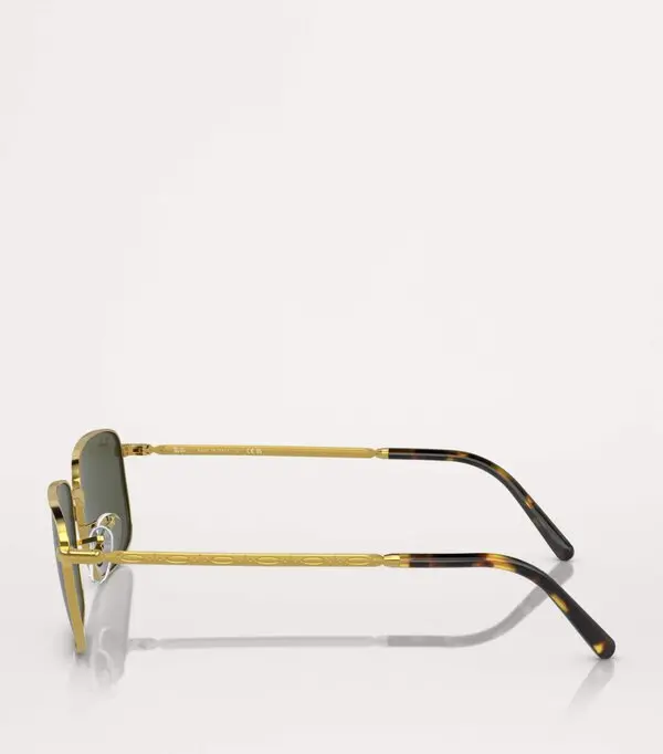 Ray-ban Metal 0rb3717 Sunglasses - Gold
