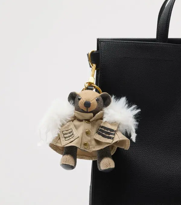 Burberry Small Calfskin Cotswolds Tote Bag - Black