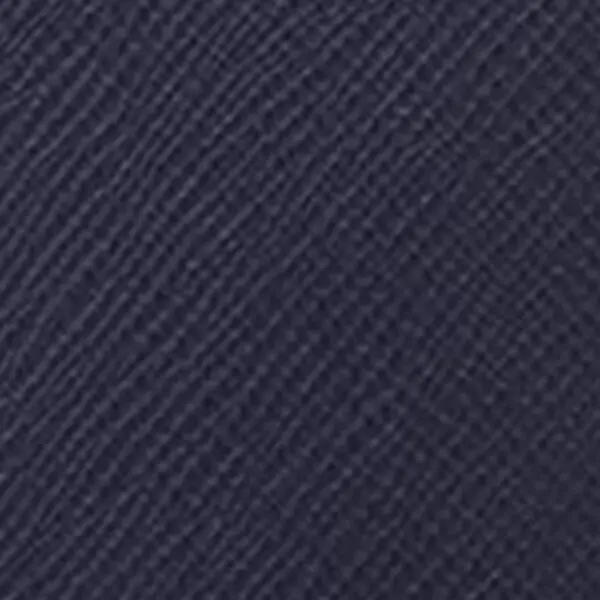 Smythson Panama Leather Glasses Case - Blue