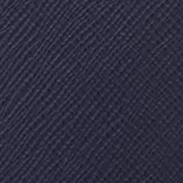 Smythson Panama Leather Glasses Case - Blue