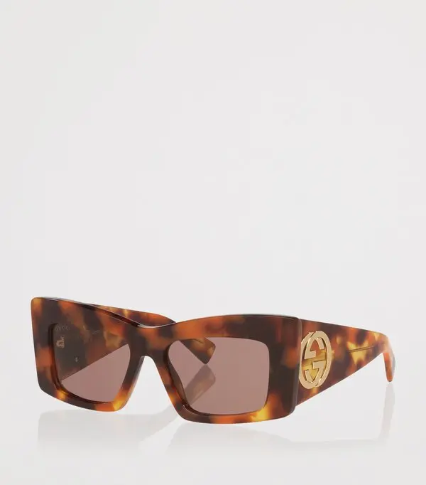 Gucci Acetate Sunglasses - Brown
