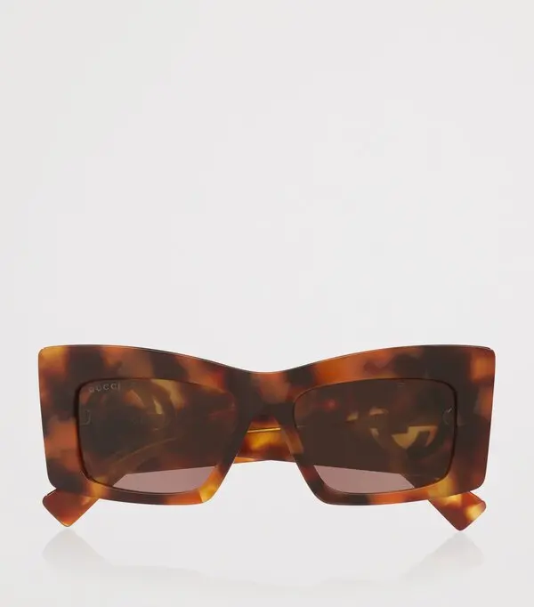 Gucci Acetate Sunglasses - Brown
