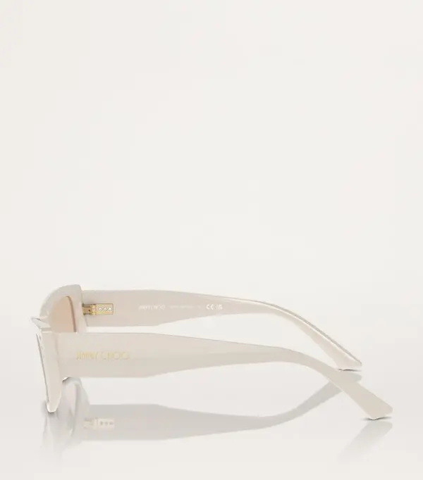 JIMMY CHOO Acetate Jc5002bu Sunglasses - White