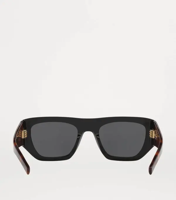 Saint Laurent Sl 740 Pillowed Square Sunglasses - Black