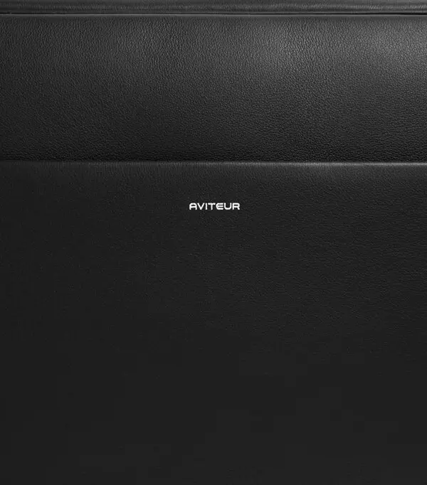 AVITEUR Leather Trolley-sleeve Laptop Case