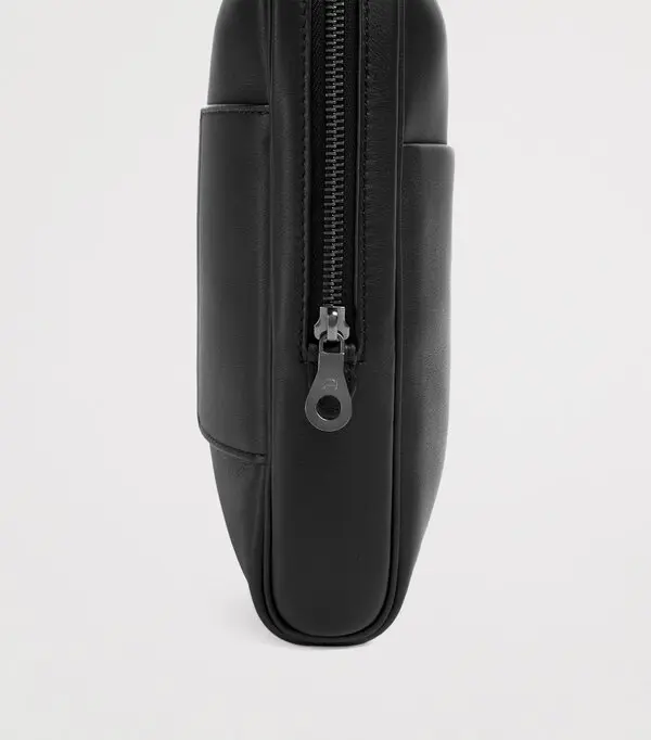 AVITEUR Leather Trolley-sleeve Laptop Case