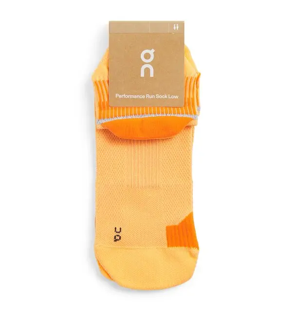 On Performance Run Low Socks - Orange