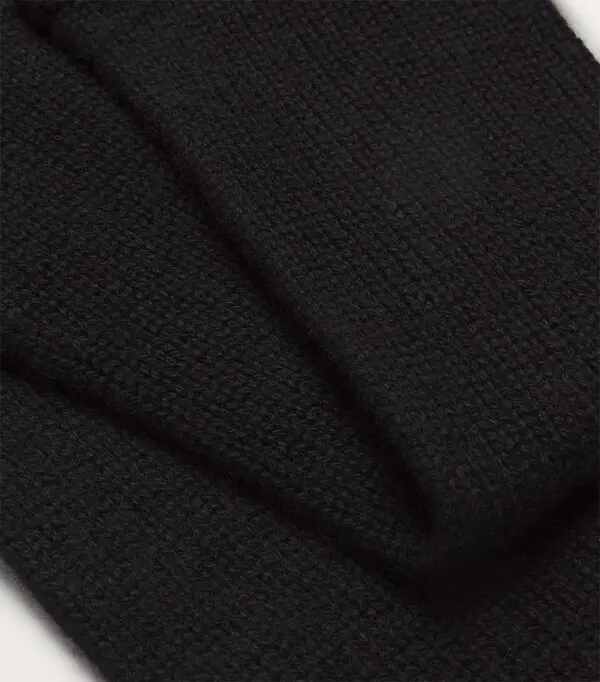 Max Mara Cashmere Gloves - Black