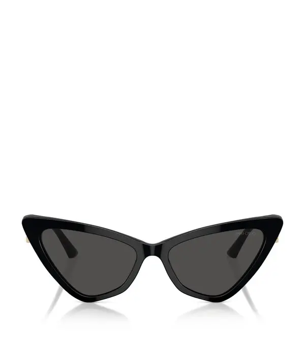 JIMMY CHOO Acetate Jc5008 Sunglasses - Black