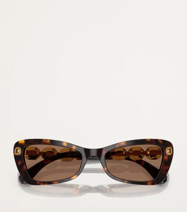 SWAROVSKI Acetate Sk6033 Sunglasses - Brown