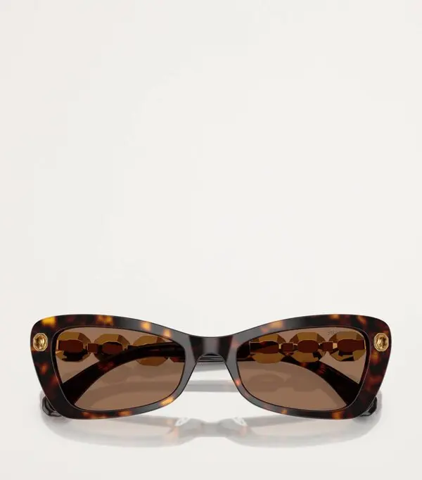 SWAROVSKI Acetate Sk6033 Sunglasses - Brown