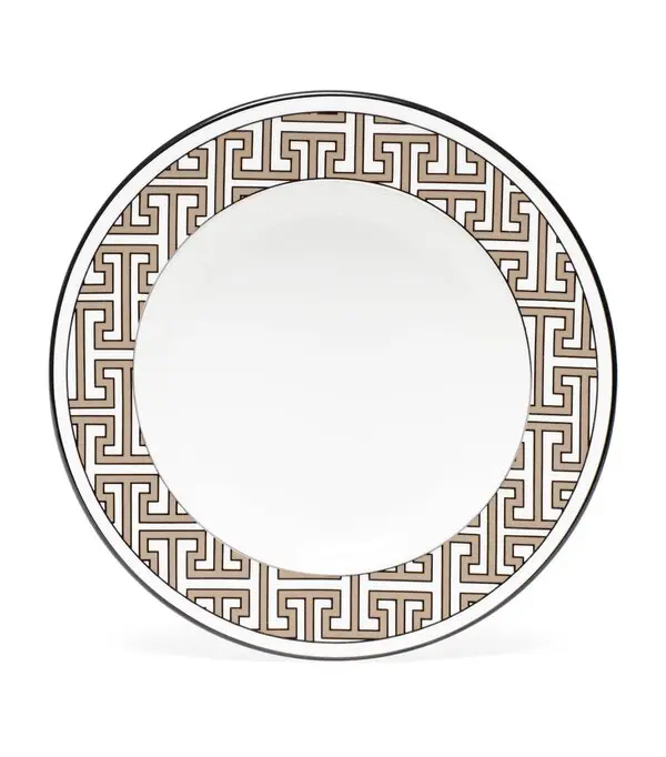 O.W.LONDON Maze Tea Plate - Nude