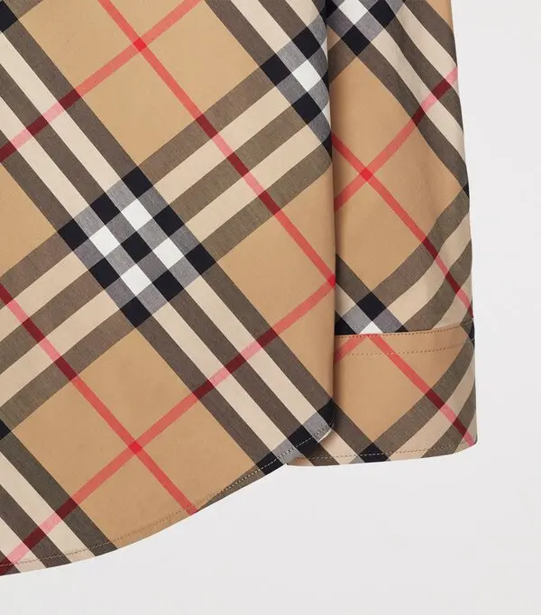 Burberry Cotton Check Shirt - Beige