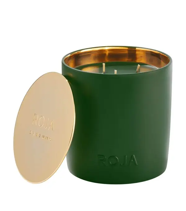 ROJA Musk Aoud Candle - Green