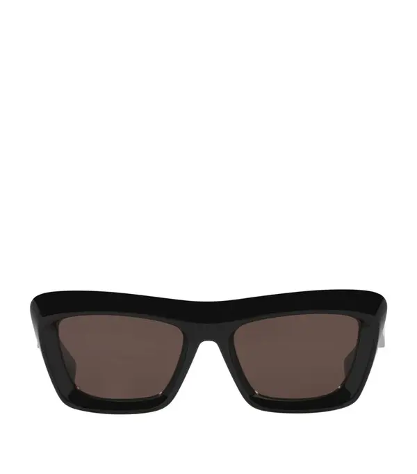 Bottega Veneta Acetate Bv1283s Sunglasses - Black