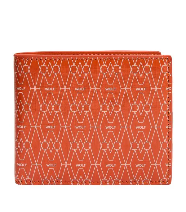 Wolf Signature Billfold Wallet - Orange