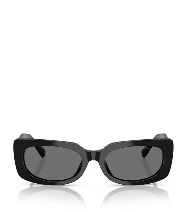JIMMY CHOO Acetate Jc5029u Sunglasses - Black