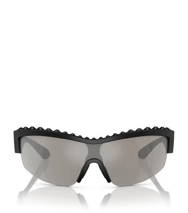 SWAROVSKI Embellished Sk6014 Sunglasses - Black
