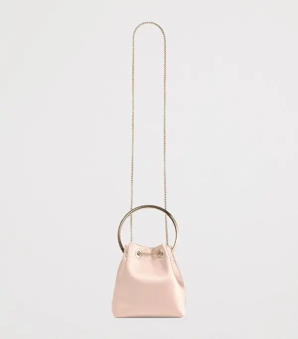 JIMMY CHOO Bon Bon Top-handle Bag - Nude