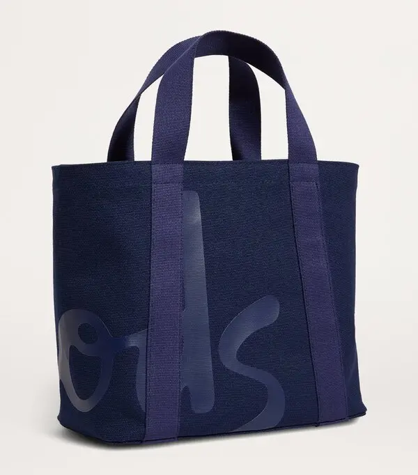 Harrods Mini Logo Tote Bag - Navy