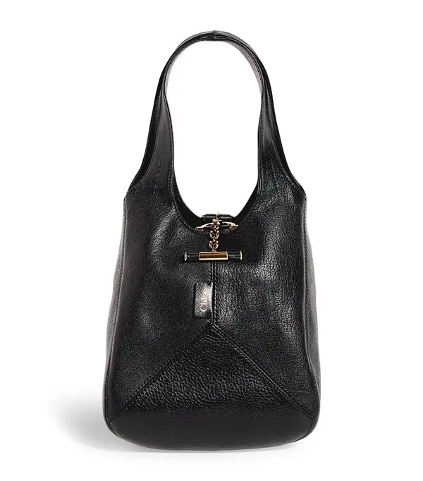Chloé Small Leather Bucket Bag - Black