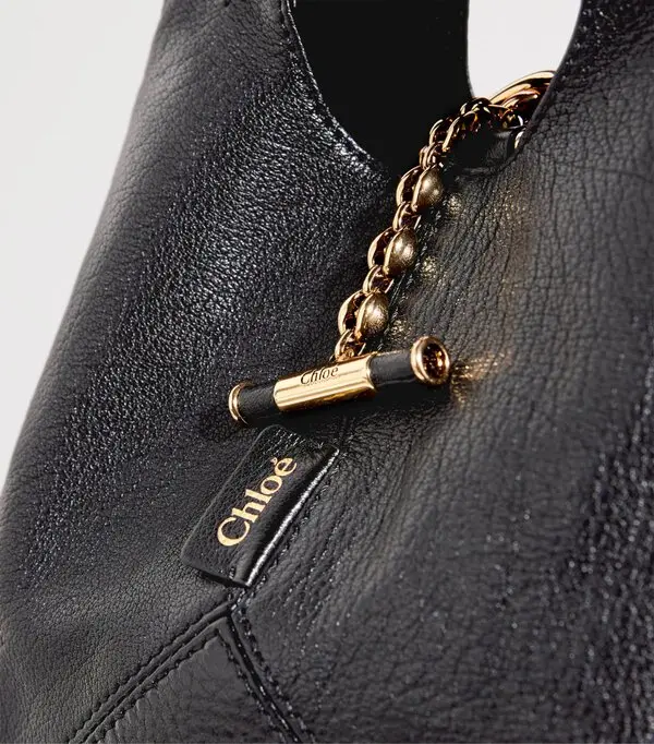 Chloé Small Leather Bucket Bag - Black