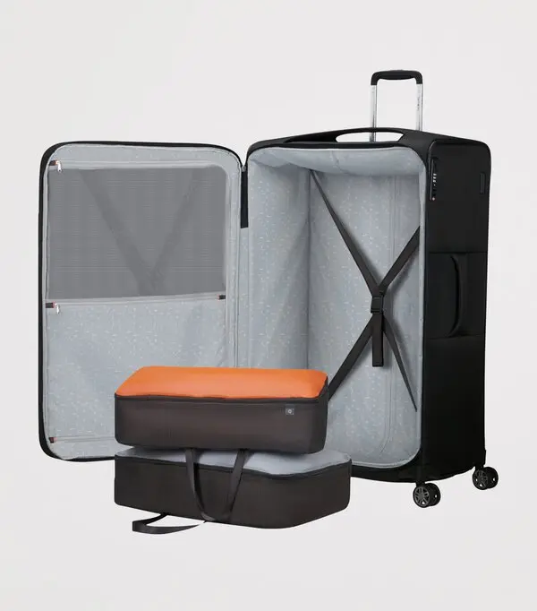 SAMSONITE Expandable Re-lite Spinner Suitcase - Black
