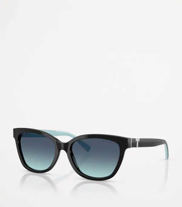 Tiffany & Co. Acetate Square Sunglasses - Black