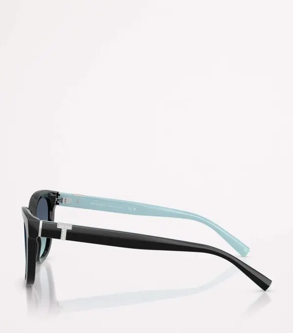 Tiffany & Co. Acetate Square Sunglasses - Black