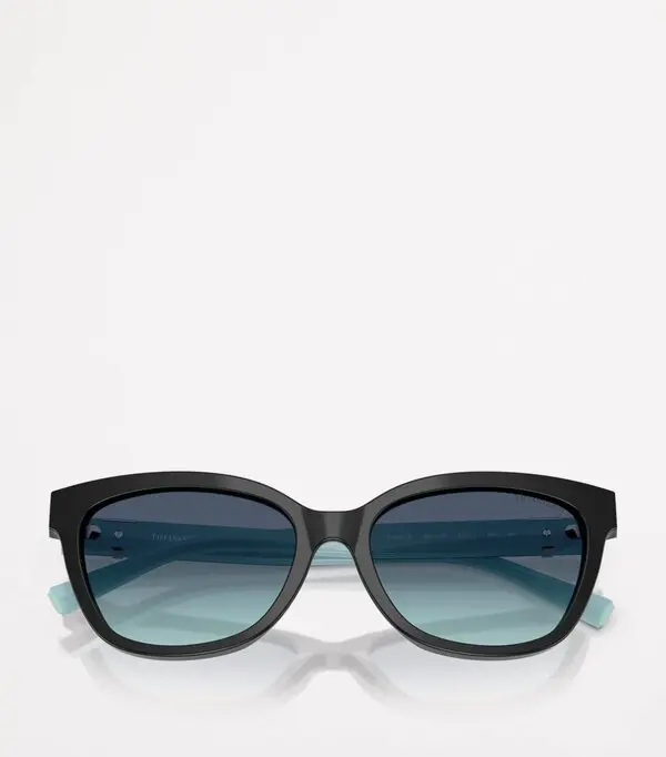 Tiffany & Co. Acetate Square Sunglasses - Black