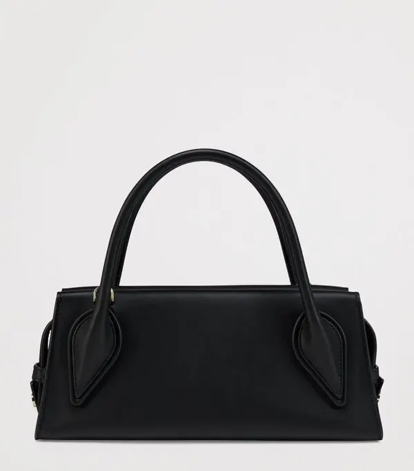 CHRISTIAN LOUBOUTIN Venus Mini Leather Crossbody Bag - Black