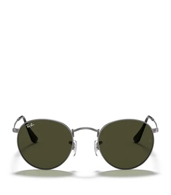 Ray-ban Round Metal Sunglasses - Grey
