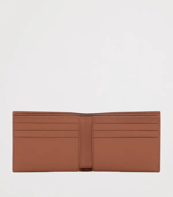 SWAINE Leather Bifold Wallet - Brown