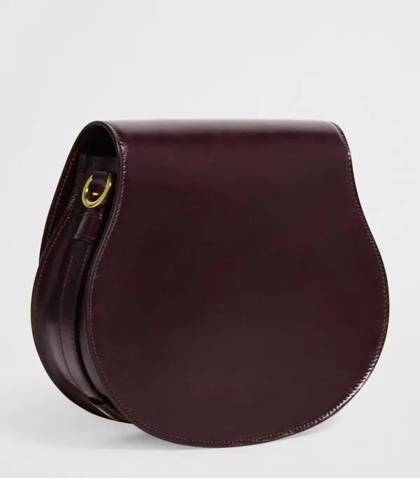 Chloé Small Leather Marcie Saddle Bag