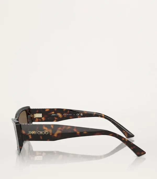 JIMMY CHOO Acetate Jc5002bu Sunglasses - Brown