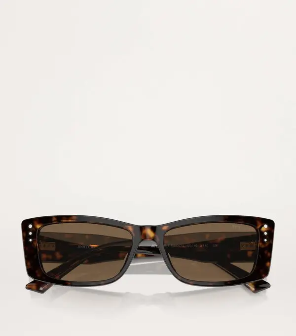 JIMMY CHOO Acetate Jc5002bu Sunglasses - Brown