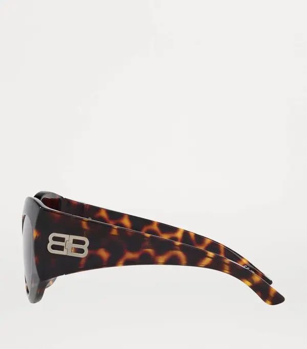 Balenciaga Injected 6e000286 Sunglasses - Brown