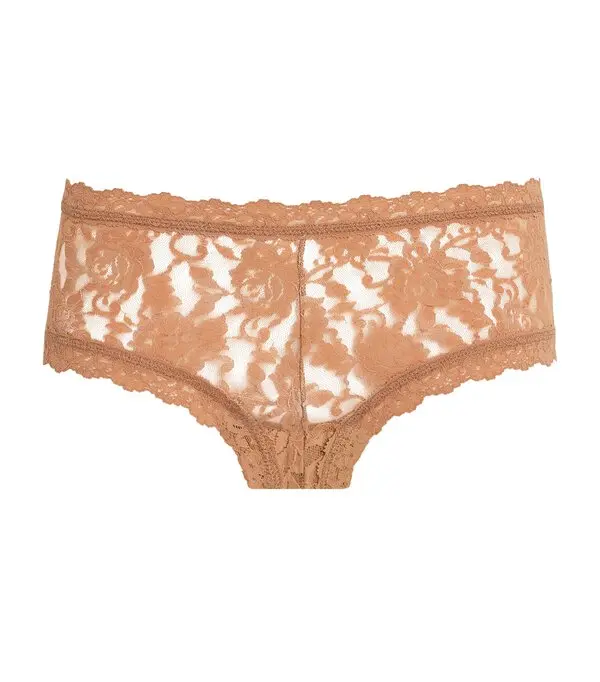 Hanky Panky Signature Lace Boyshorts - Beige