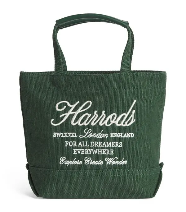 Harrods Embroidered Logo Tote